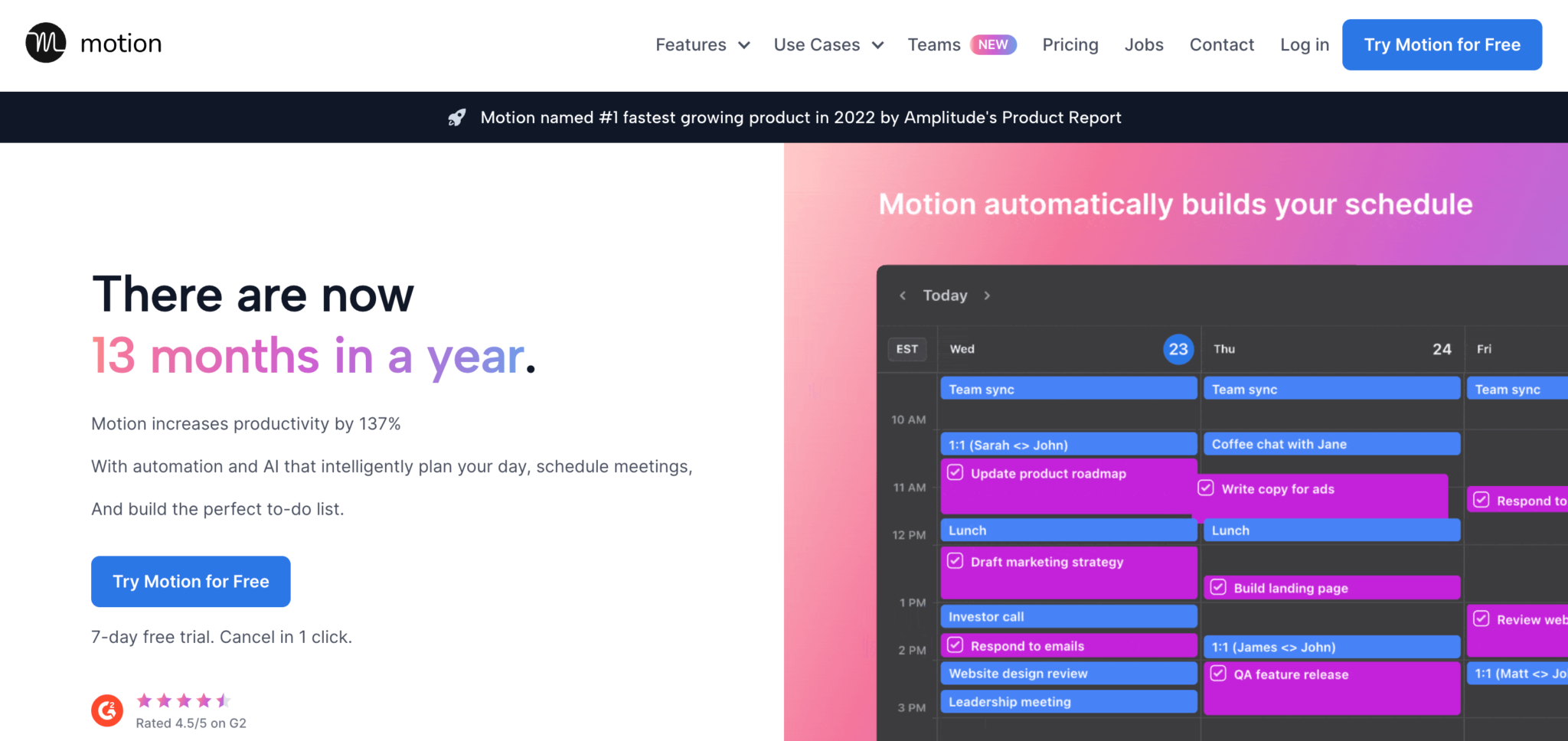 Motion App Review: Is it the Best Emerging Productivity App ...