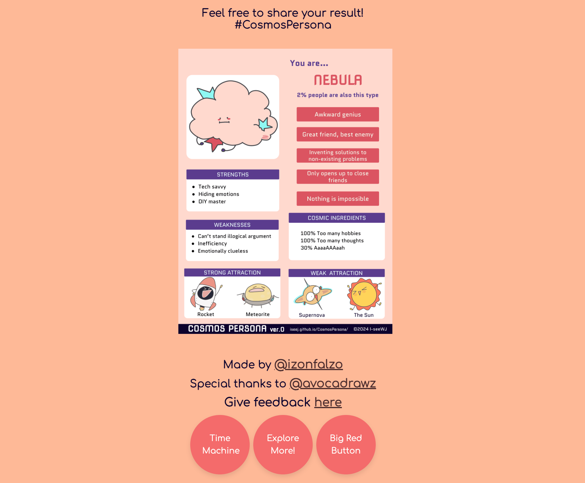 Cosmos Persona Personality Quiz: Dorky Yet Surprisingly Accurate ...